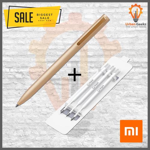 Promo Xiaomi Mijia Signature Metal Pen Mi Aluminum Rollerball Pen ...