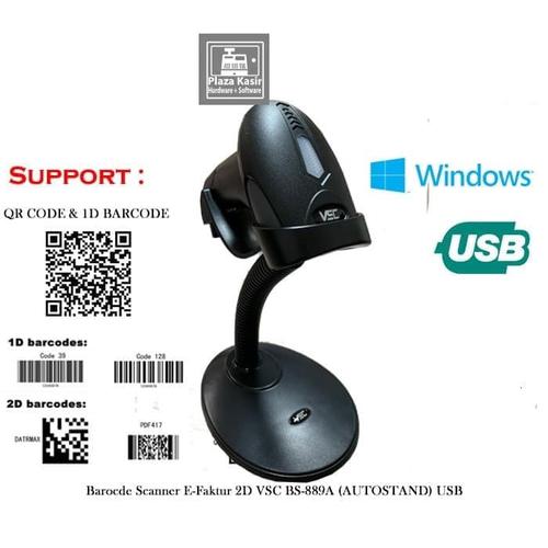 Jual 2D BARCODE SCANNER E-FAKTUR VSC BS-899A (QR CODE-EFAKTUR) AUTO ...