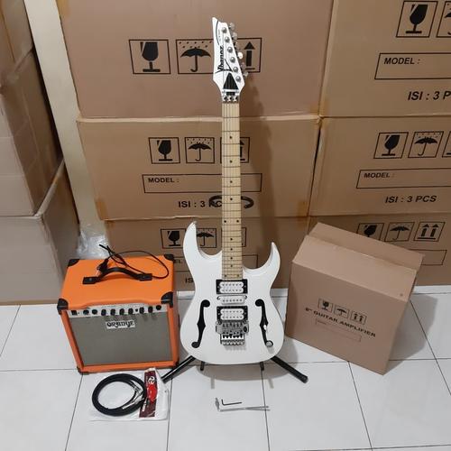 Jual Paket lengkap gitar ibanez PGM,ampli dan kabel jack new - Kab ...