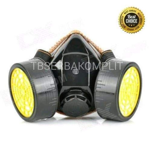 Jual Masker Obat Tabung Ganda NP-306 Chemical Respirator Double Filter ...