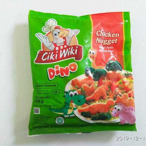 Jual NUGGET DINO CHIKI WIKI 250 GR. - Kota Surabaya - HokkyFrozenFoods ...