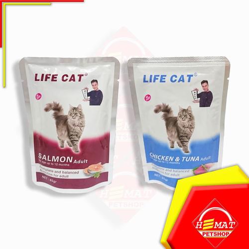 Jual Makanan Kucing Adult Life Cat Sachet 85 Gram / Wet Food 85 Gram ...