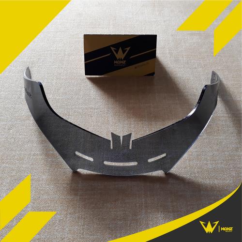 Jual Spoiler KYT R10 Dark Smoke / Spoiler R10 Spoiler Custom - CLEAR ...