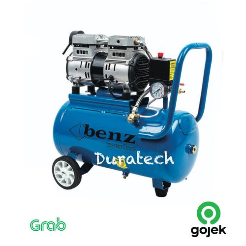 Jual Mesin kompresor angin 24L Oilles / Compressor oil free 24L 3/4HP ...