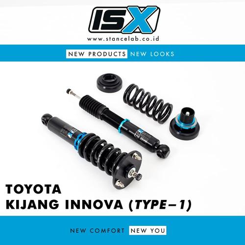 Jual ISX Coilovers - Toyota Kijang Innova / Innova Reborn (Type-1 ...