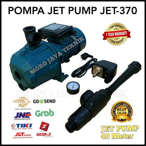 Jual MESIN POMPA AIR JET PUMP OTOMATIS 40 METER JET PUMP 370 TANPA ...