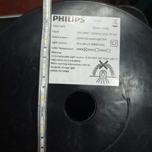 Jual Lampu led strip / tape philips DLI 31086 4,6W 220V @ 50m - Kuning ...
