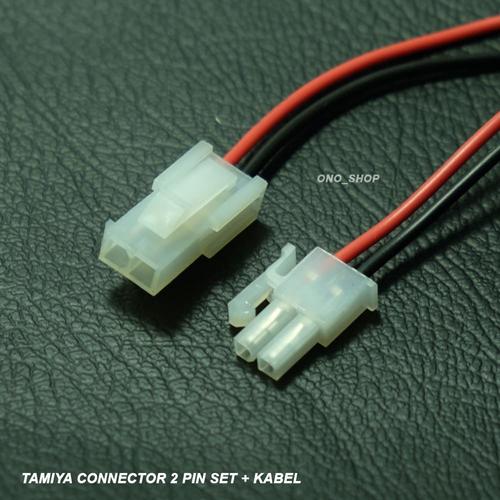 Jual Tamiya Connector 2 Pin Set + Kabel - Jakarta Barat - ONO SHOP ...