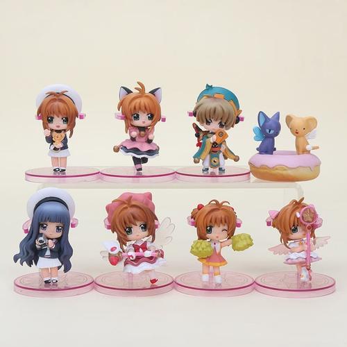 Jual Set Figure CardCaptor Sakura Kinomoto And Friend PVC OF 8 - Kab ...