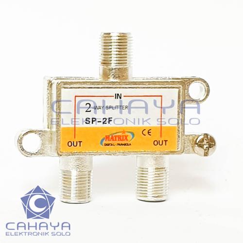 Jual Splitter 2 Way Matrix SP-2F Frekuensi 5-1000Mhz - Evinix - Kota ...