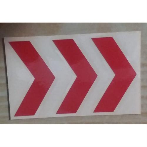 Jual SIGN LABEL STICKER SCOTLIGHT PANAH MERAH K3 RAMBU HELM - Jakarta ...