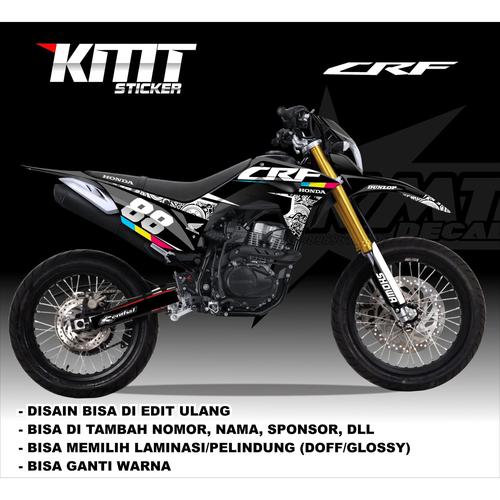 Jual Decal Stiker - Decal Sticker Custom Honda Crf Engine Simple dan ...