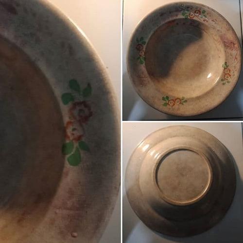 Jual Piring Tua Piring Keramik Kuno mulus collector piring Lawas antik ...