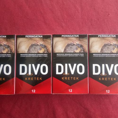 Jual Rokok DIVO Kretek 1 Slop Isi 10 Bungkus Pengganti Envio Kretek ...