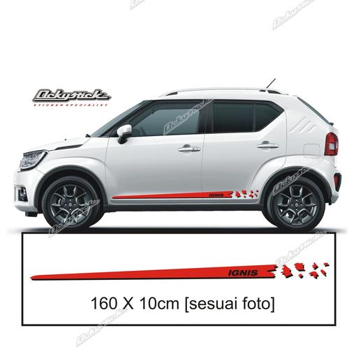 Jual cutting sticker IGNIS striping body stiker mobil 03 - Jakarta ...