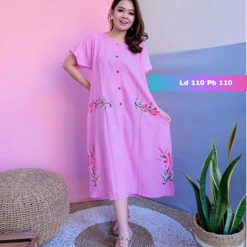Promo Daster kancing / Daster Bali Menyusui / busui / Daster hamil ...