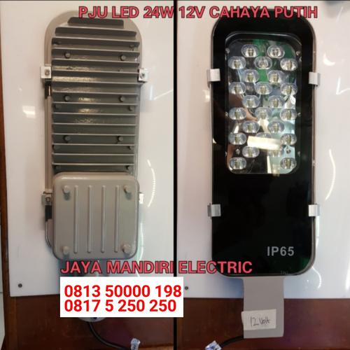 Jual PJU LAMPU JALAN LED DC 12V 24W / 12Volt 24 W WATT 12 v VOLT 24WATT ...