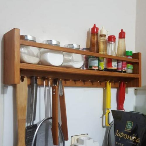 Jual Rak dinding kayu tempat bumbu vintage dekorasi rumah ambalan ...