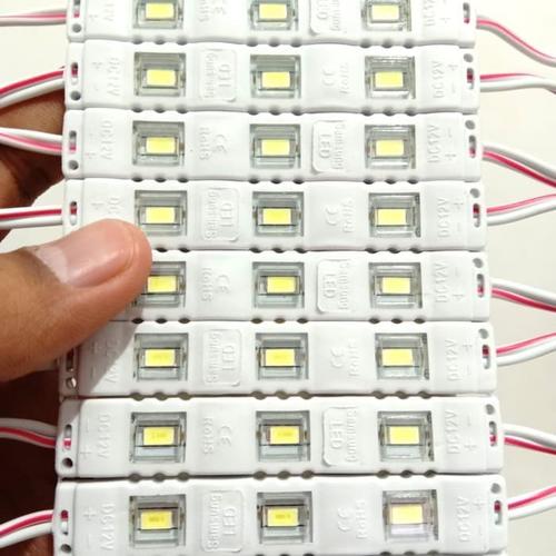 Jual LAMPU LED STRIP 3 MATA LED MODULE SMD 5630 5730 12 V LED MODUL 3 MATA - Merah Muda - Kab ...