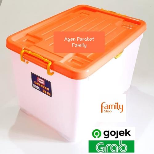 Jual GOJEK GRAB! Container Box Caravan CB 52 Shinpo 142 52 Liter Multi ...