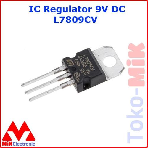 Jual IC VOLTAGE REGULATOR 7809 L7809 L7809CV 9V 9 VOLT TO-220 - Jakarta ...