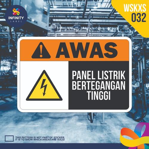 Jual stiker rambu keselamatan label k3 safety sign sticker imo WSKXS ...