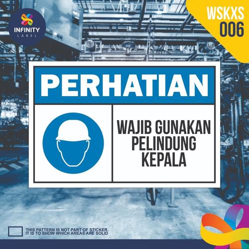 Jual stiker rambu keselamatan label k3 safety sign sticker imo WSKXS ...