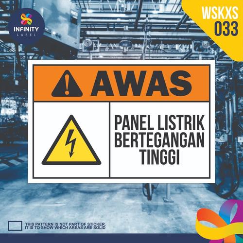 Jual stiker rambu keselamatan label k3 safety sign sticker imo WSKXS ...