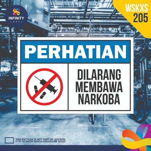 Jual stiker rambu keselamatan label k3 safety sign sticker imo WSKXS ...