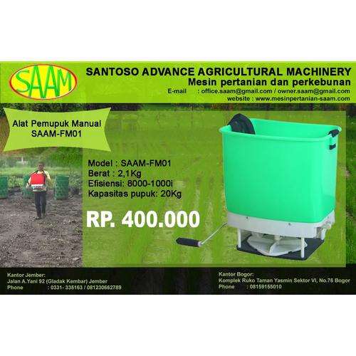Jual Alat Penabur Pupuk Manual SAAM FM01 - Kab. Jember - SAAM Toko ...
