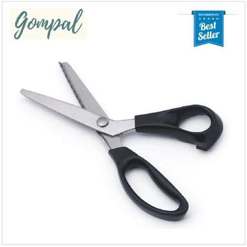 Jual Gunting Zigzag Zig Zag Gerigi Ukuran 8" Untuk Kain Konveksi Jahit ...