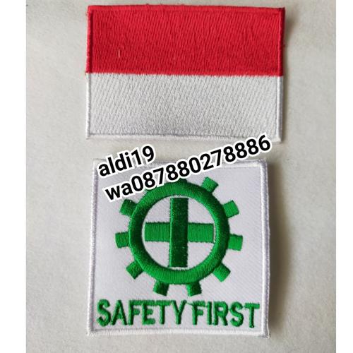 Jual LOGO SAFETY FIRST/K3 DAN BENDERA MERAH PUTIH 1SET - Kota ...