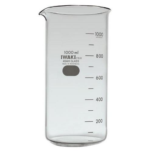 Jual BEAKER GLASS 500mL.Tall Form. Gelas Kimia. Gelas Piala.IWAKI ...