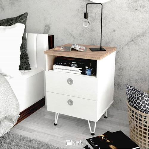 Jual Meja nakas minimalis meja sudut side table end table Hiro 2 laci ...