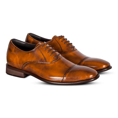 Jual Damian Oxford Tan / Sepatu Formal / Sepatu Nappa Milano - 40 - Kab ...