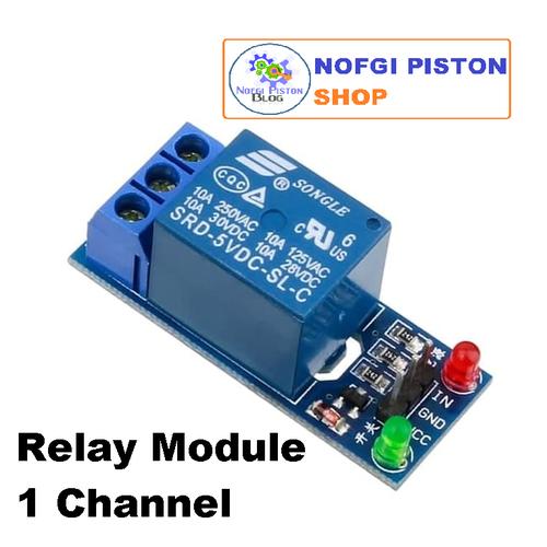 Jual Modul Relay 1 Channel (Max 10A 250VAC/ 10A 30VDC) - Kab. Sidoarjo ...