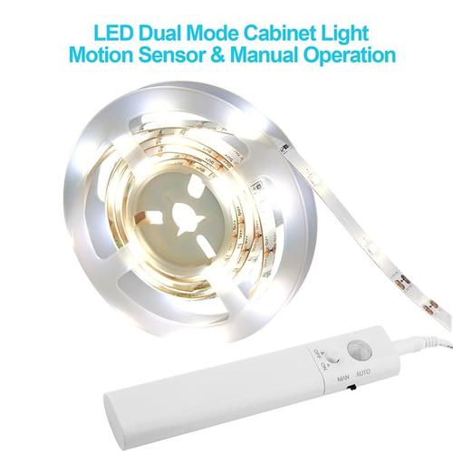 Jual Led strip sensor gerak lampu led otomatis on/off - Putih, 2 meter ...