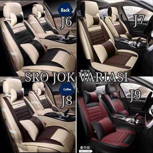 Jual sarung jok mobil bahan mbtech high quality bergaransi - Abu-abu ...