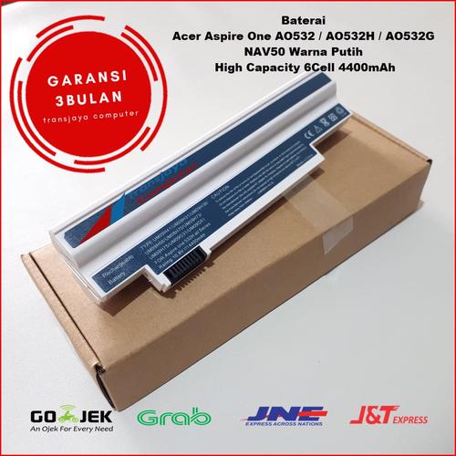 Jual Baterai Battery Acer Aspire One AO532 AO 532 AO532H AO532G NAV50 ...