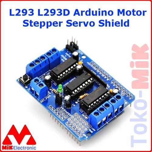 Jual L293 L293D Arduino Motor Driver Stepper Servo Shield Uno Mega Nano ...