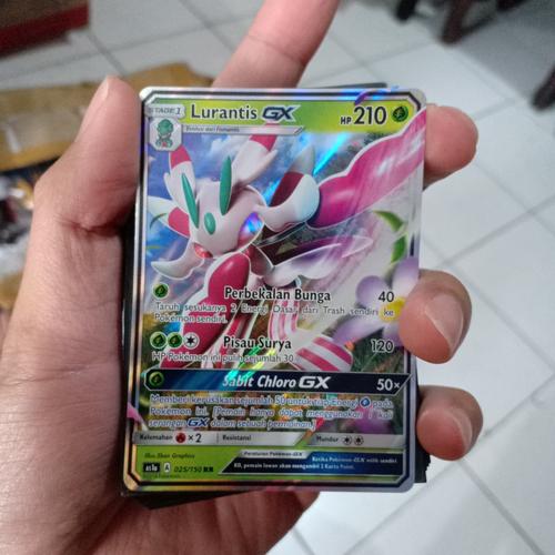 Jual Lurantis gx Pokemon tcg Indonesia trading card game gx sr rr hr ...