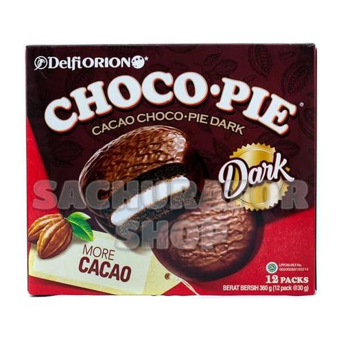 Jual Biskuit Coklat Delfi Orion Choko Choco Pie Pai Dark Chocolate ...