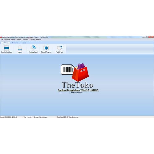 Jual Software Kasir Toko Penjualan Dan Stok Barang The Toko - UNLIMITED VERSION - Kab. Sidoarjo ...