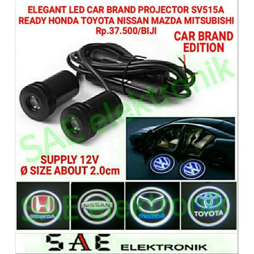 Jual SV515A ELEGANT LED CAR BRAND PROJECTOR LOGO EDISI MOBIL - Jakarta ...