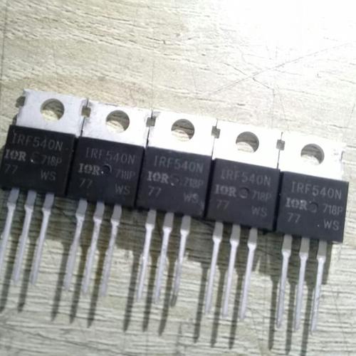 Jual irf540 transistor irf 540 mosfet IRF540N - Kota Surabaya - GST ...