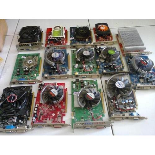 Jual JUAL VGA CARD PCI EXPRESS 256MB 128BIT SECOND BEKAS BERKUALITAS ...