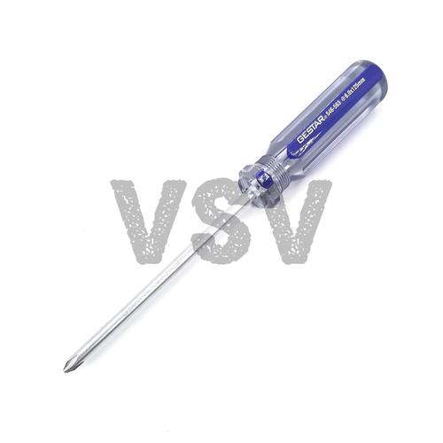 Jual GESTAR Mechanical screwdriver (+)6x125mm Obeng crystal Obeng plus ...