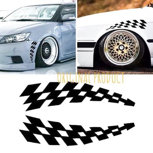 Jual Sticker stiker Mobil Balap Bendera Balap Sedan SUV Mini Van - Kab ...