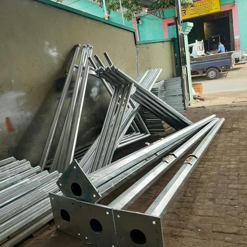 Jual tiang pju 9m octagonal single lengan galvanis 081282776526 ...