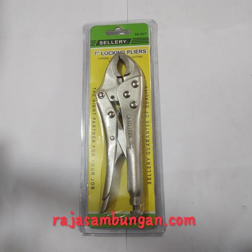 Jual Locking Pliers 7 Inchi Sellery Alat Jepit Baut Jepit Pipa Besi ...
